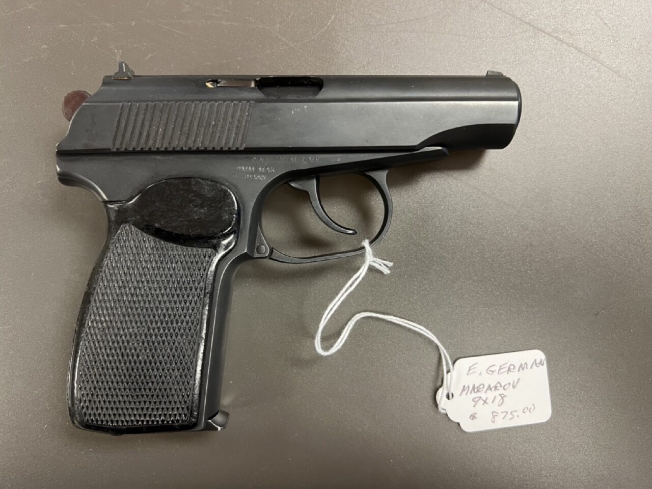 Makarov - East German - 9x18mm - Used - Weapon Systems Specialists