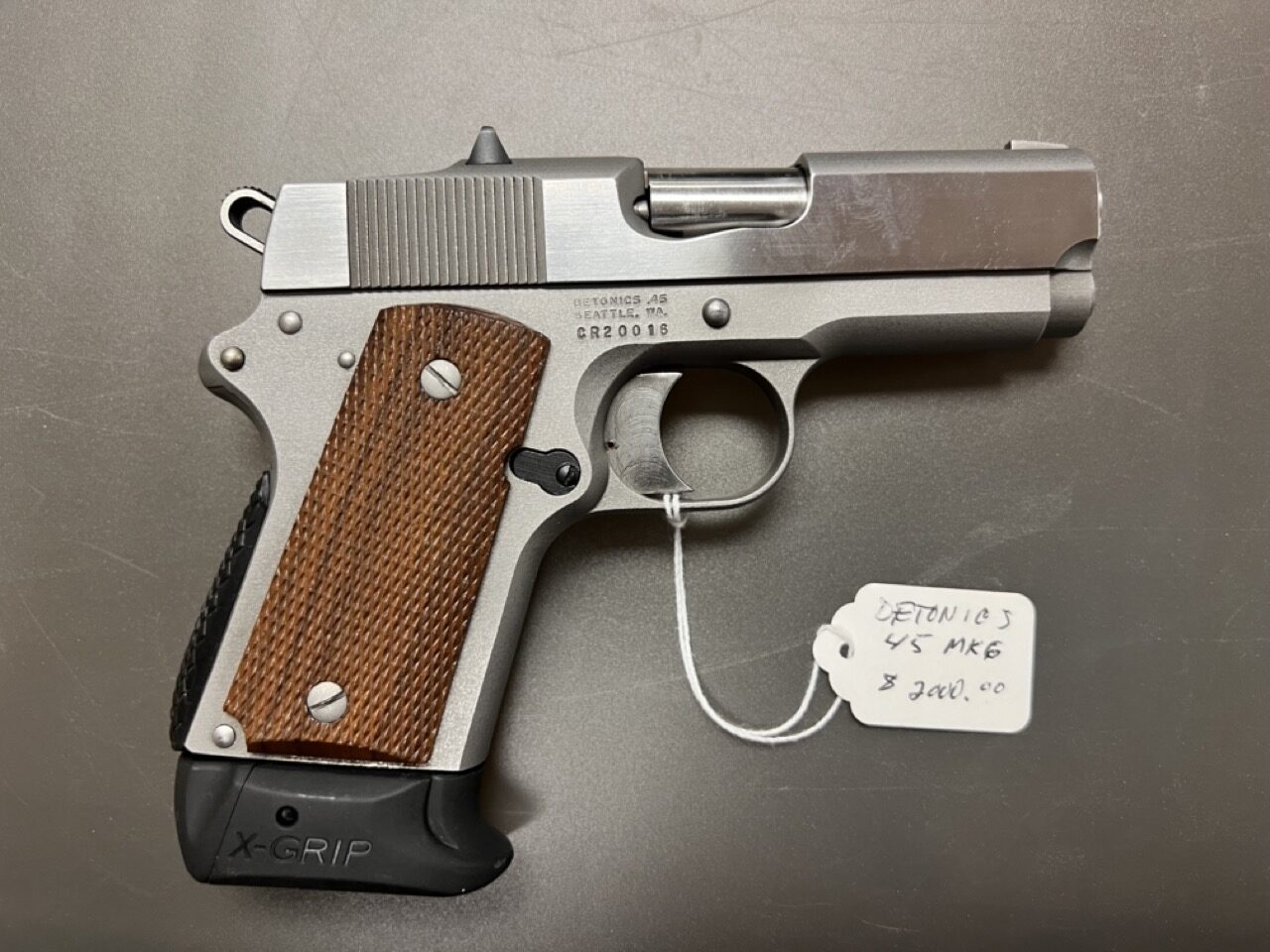 Detonics MK6 Combat Master - .45acp - USED - Weapon Systems Specialists