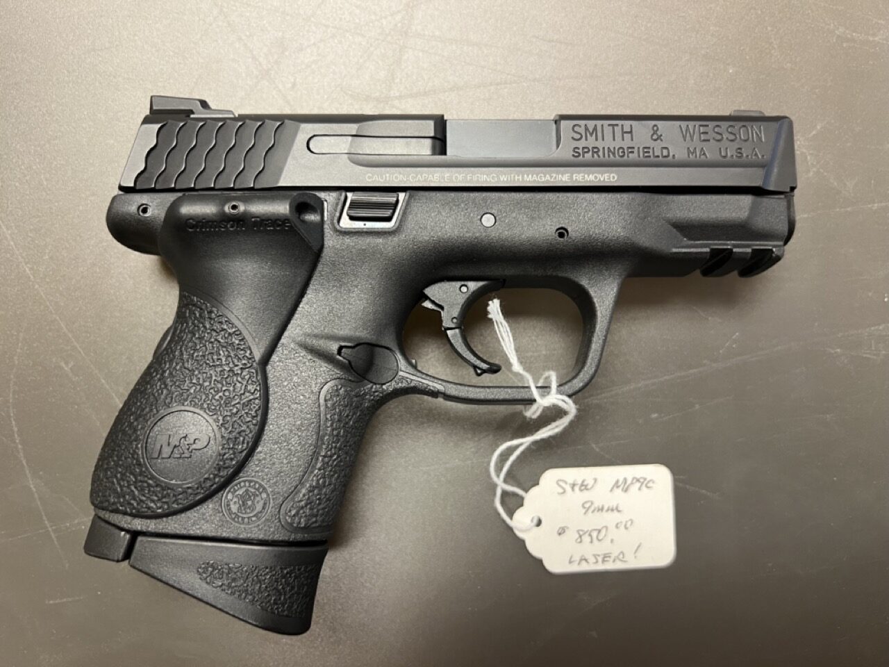 Smith & Wesson M&P-9c - 9MM - USED - Weapon Systems Specialists